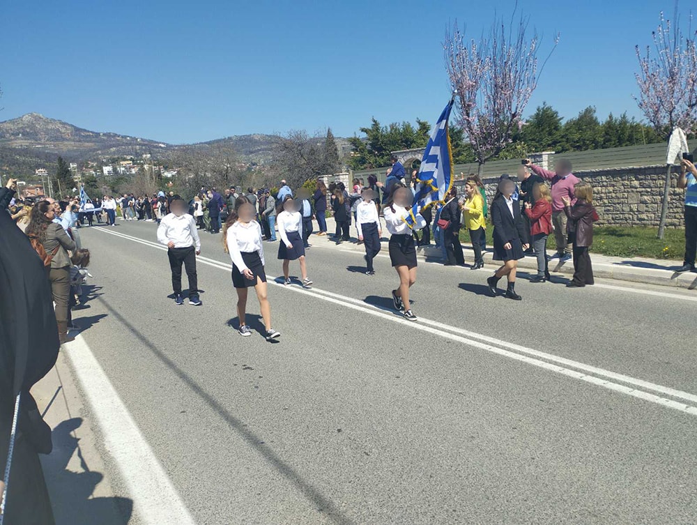 Οι μαθητές μας τίμησαν την Εθνική Εορτή της 25ης Μαρτίου 1821 ...