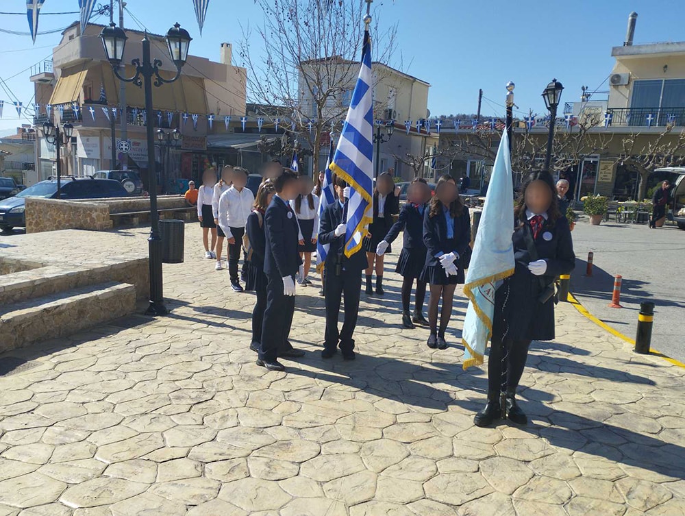 Οι μαθητές μας τίμησαν την Εθνική Εορτή της 25ης Μαρτίου 1821 ...