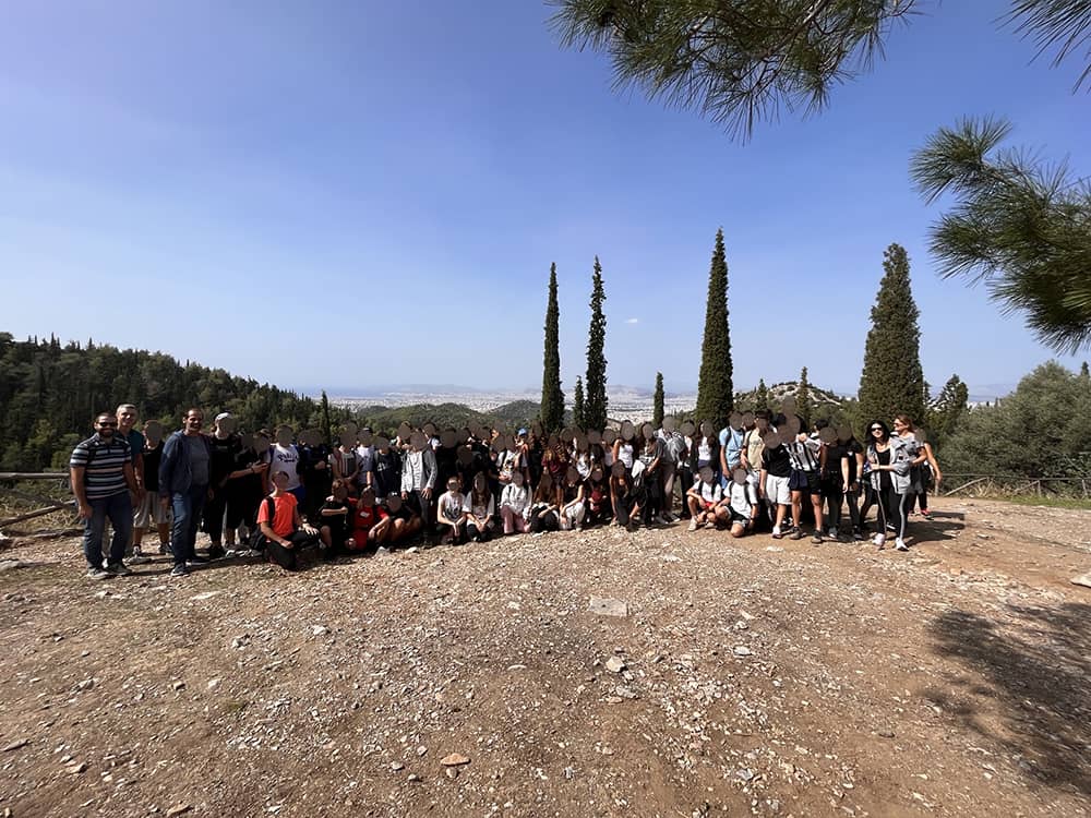 Οι μαθητές της α΄ και της β΄ Γυμνασίου σε περιβαλλοντική εξόρμηση στον ...